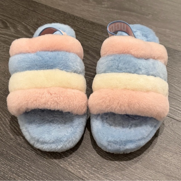 UGG | Shoes | Ugg Pride Fluff Yeah Slide In Size 9 | Poshmark